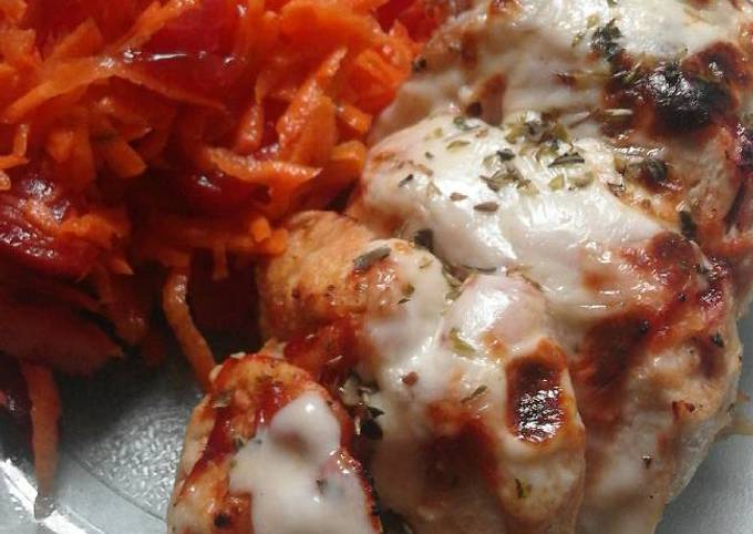 Suprema de pollo rellena Receta de mari- Cookpad