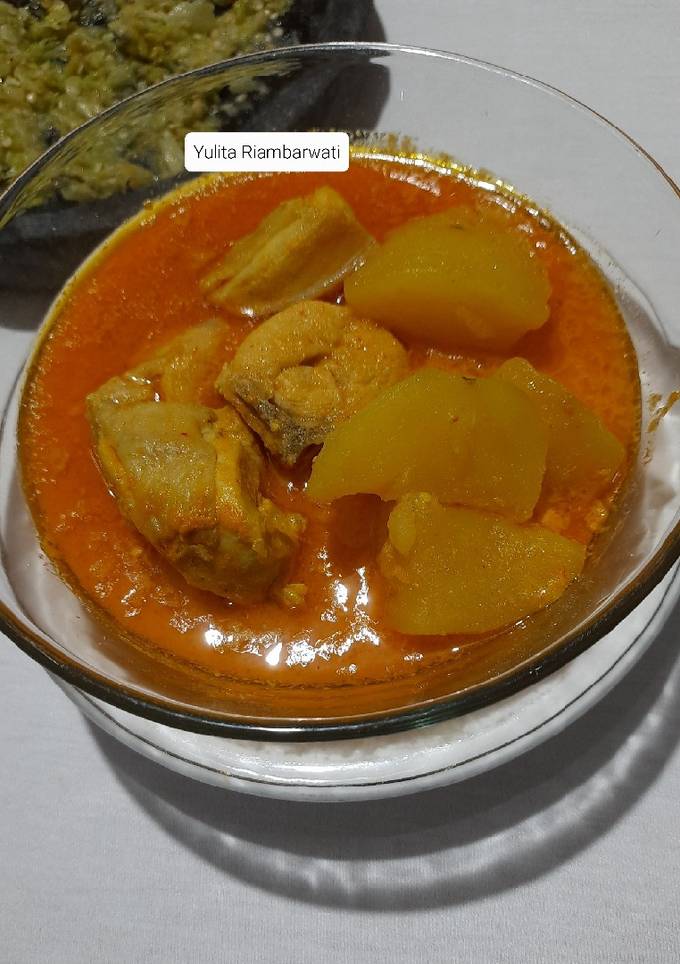Resep 420. Gulai Ayam Kentang Tanpa Santan oleh Yulita Riambarwati ...