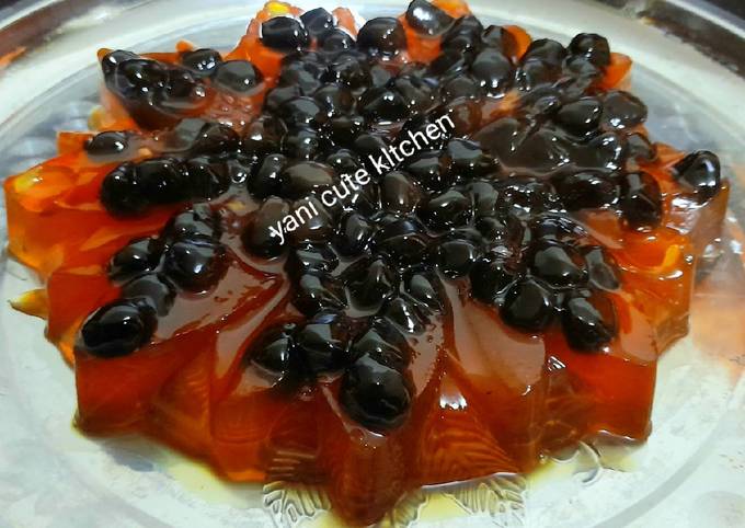 Resep Boba Jelly Mangga oleh Yani Cute Kitchen - Cookpad
