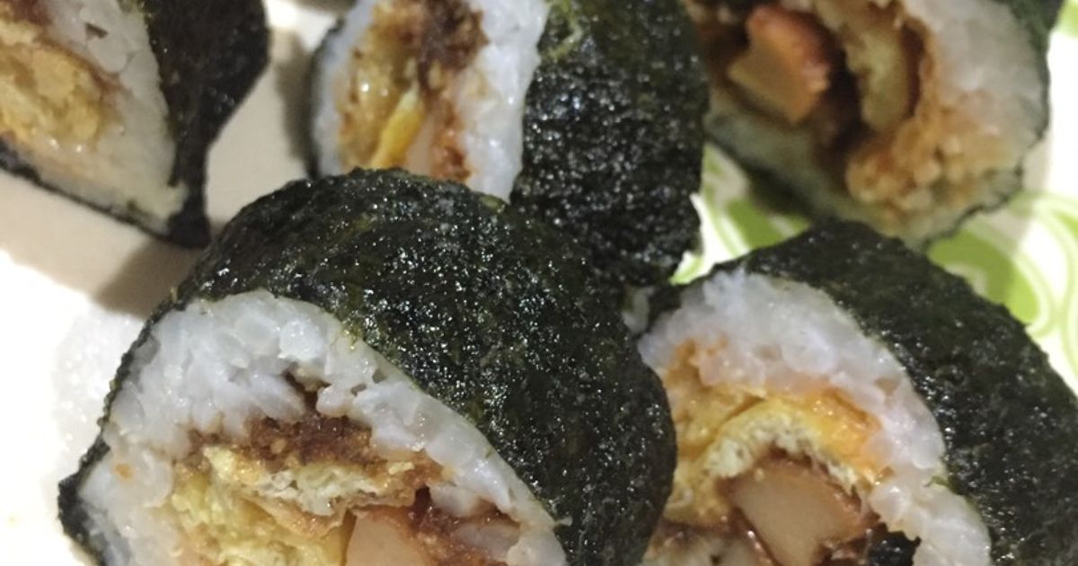 Resep Sushi Sederhana #Bikin Ramadan Berkesan oleh With Love, Caca🌻 - Cookpad
