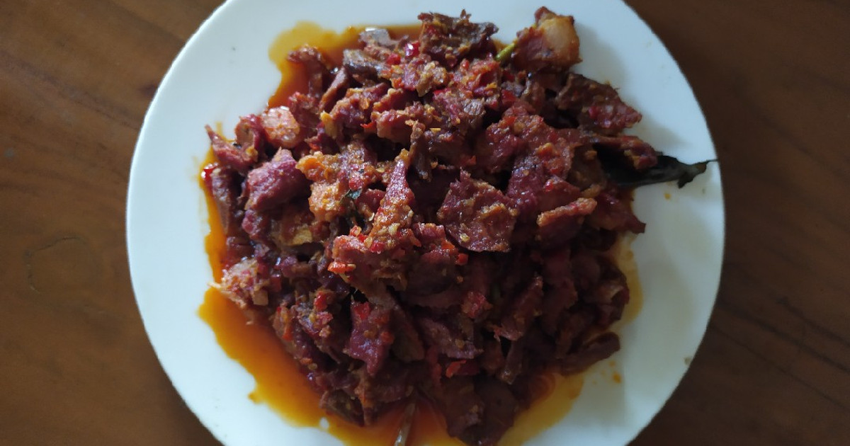 Resep Sei Sapi Sambal Rica Pedas Khas Manado oleh Roni Z P - Cookpad