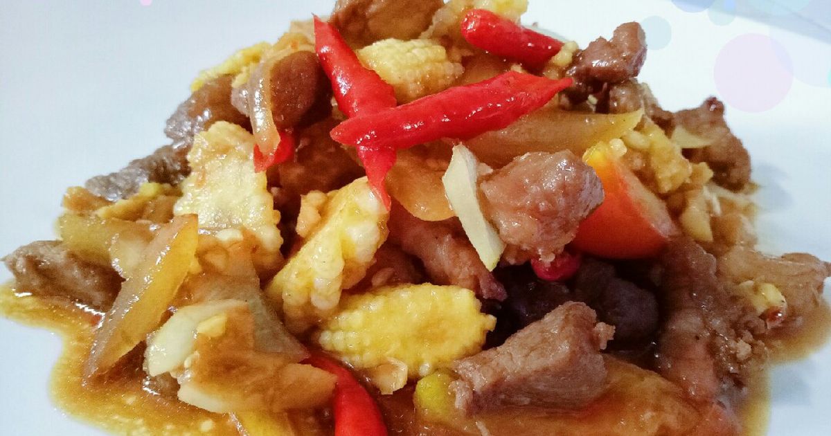 Resep Oseng Putren Daging Sapi oleh Icha Khaerunnisa - Cookpad