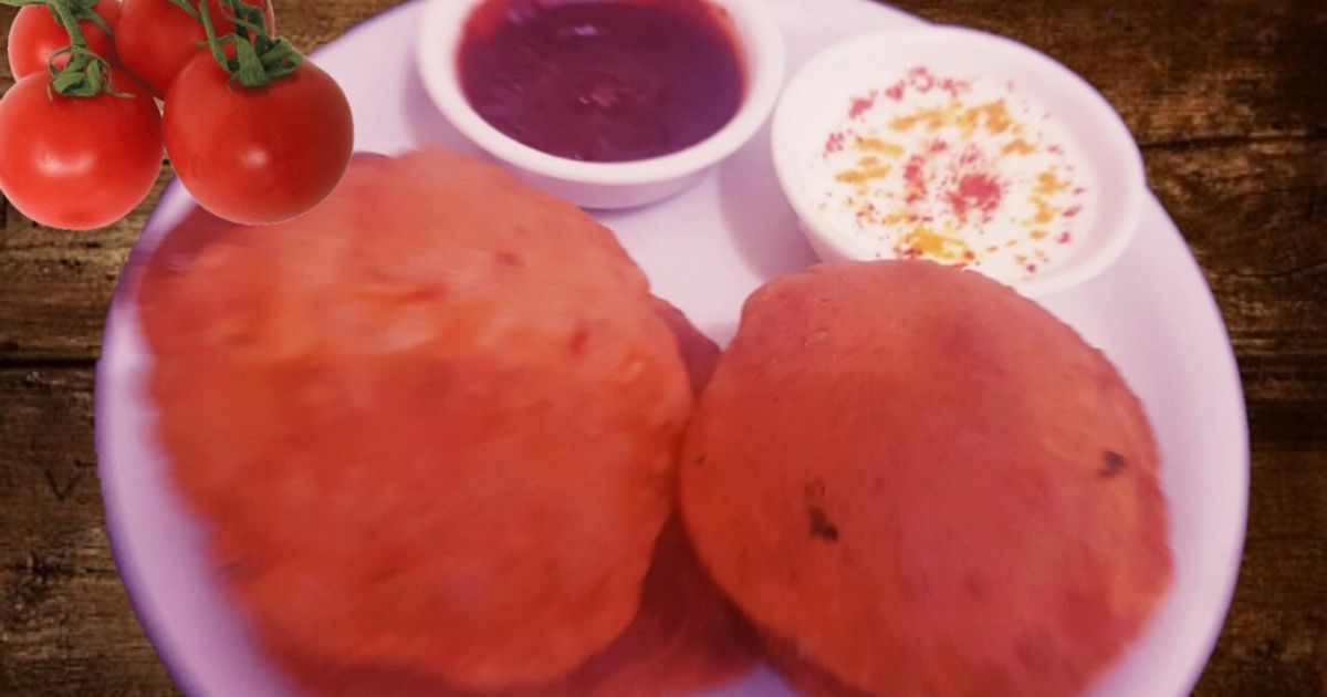 Tomato Poori Recipe / Tamatar Ki Puri Recipe by Safina Khan - Cookpad