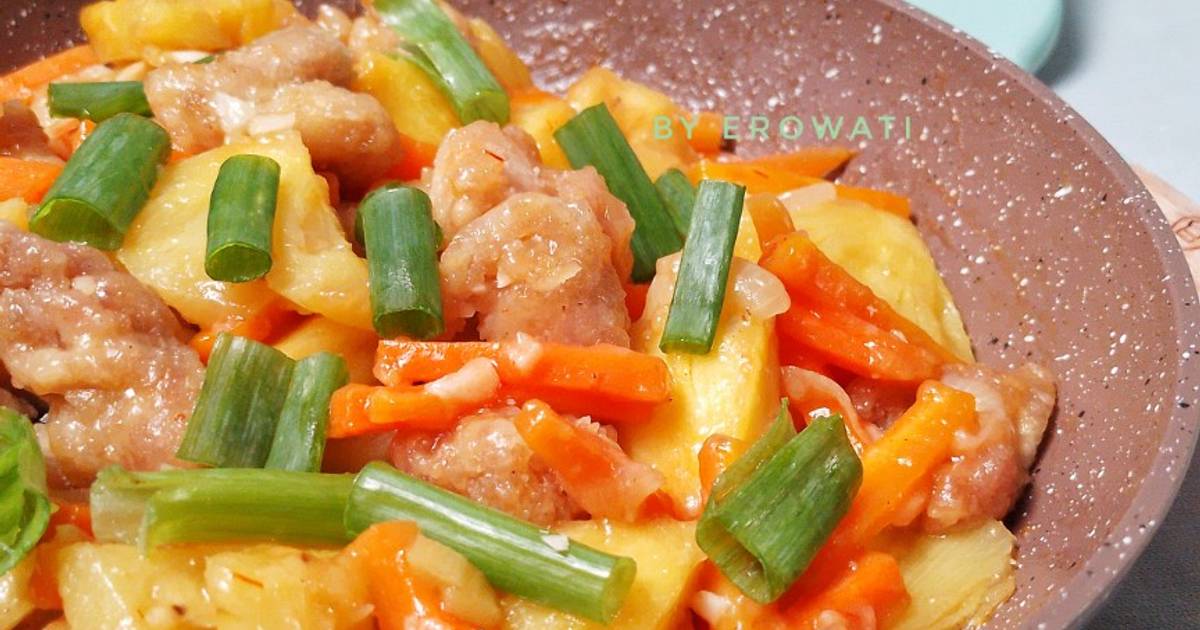 Resep Koloke Ayam Nanas oleh Erowati - Cookpad