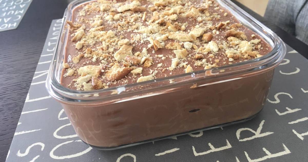 Marquesa de chocolate con cacao en polvo - 11 recetas caseras- Cookpad