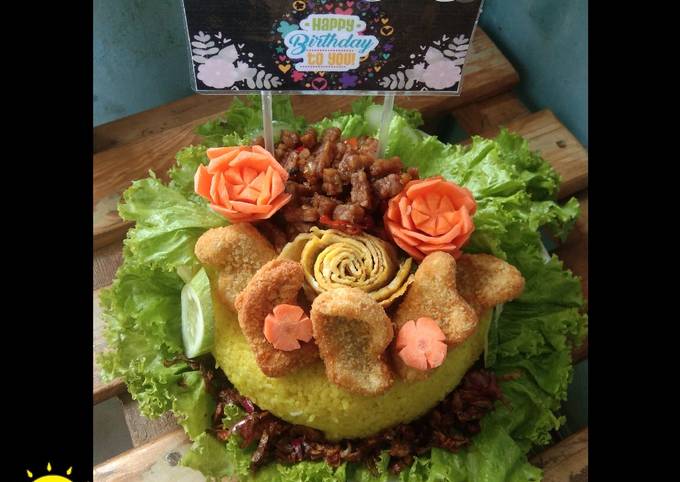 Resep Cake Nasi kuning Simpel oleh Rifendtia Cindy Olavita - Cookpad
