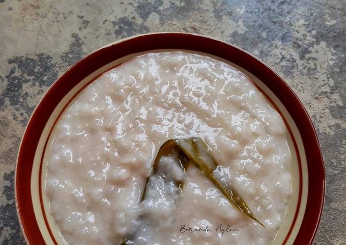 Resep Bubur Beras oleh Beranda Aqlan - Cookpad