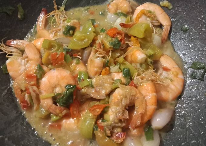 Resep Tumis Udang Terasi oleh Rindah Febrindika - Cookpad