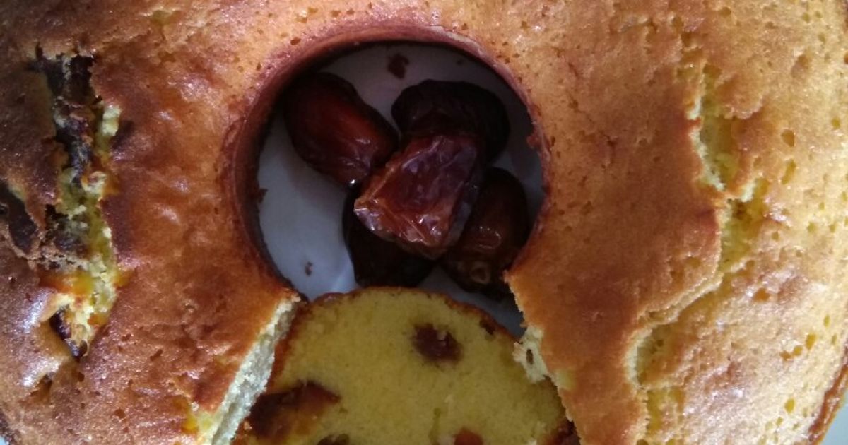 Resep Butter Cake Kurma oleh yovira nasution - Cookpad