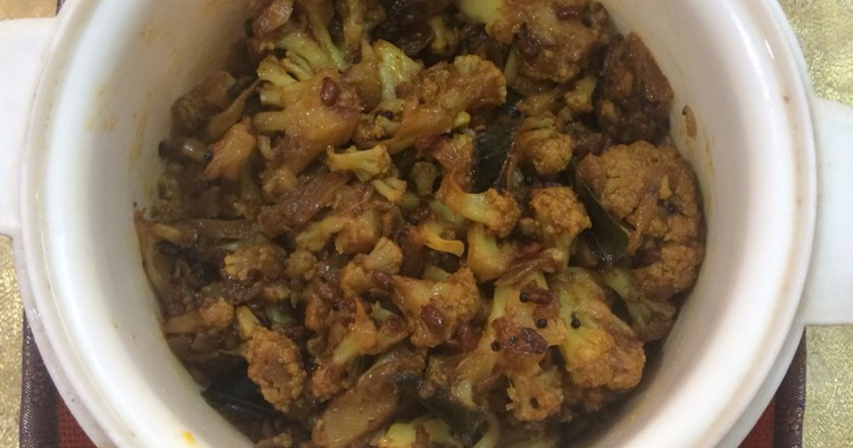 Cauliflower Aloo Subji With South Indian Twist Recipe by Shruti Raman ...