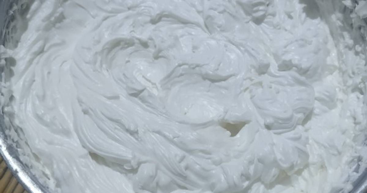 Resep Butter cream olesan cake oleh Ulfah Atikah swari - Cookpad