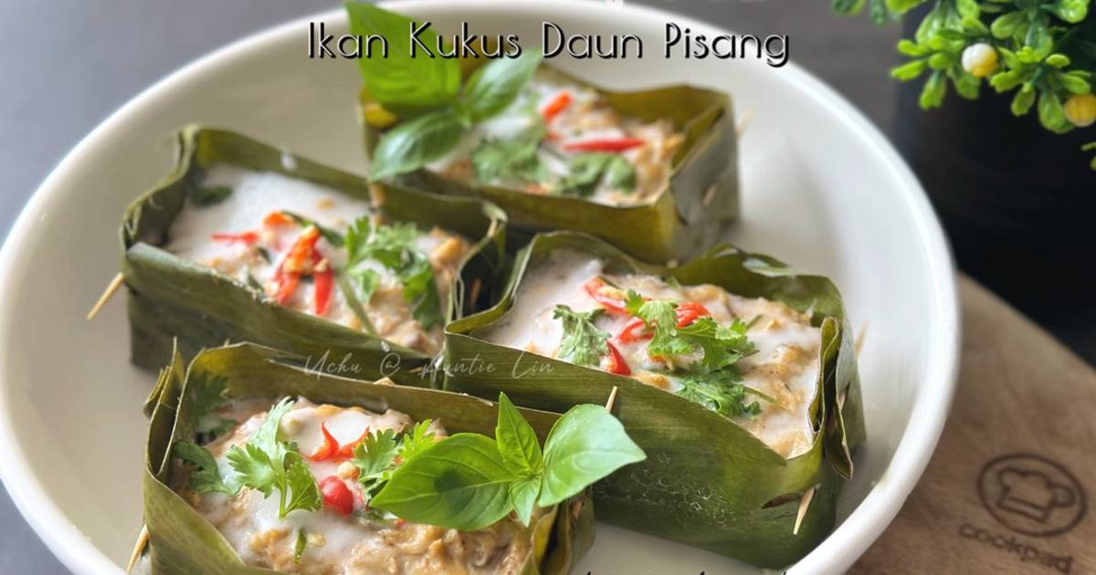 Resipi Ho Mok Pla (Steamed Fish in Banana Leaves) oleh Sesimple Loralin ...