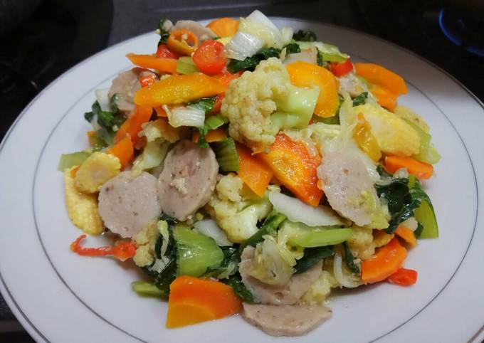 Resep Capcay sayuran pedas #bikinRamadhanBerkesan oleh Retha - Cookpad