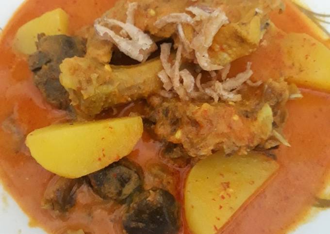 Resep Kare Ayam Kampung oleh Novi - Cookpad