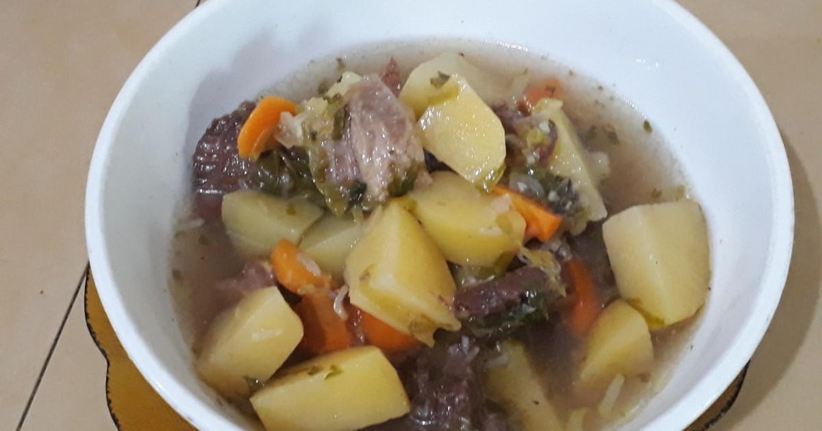 Resep Sup Daging Kentang oleh Novianti Adrial - Cookpad