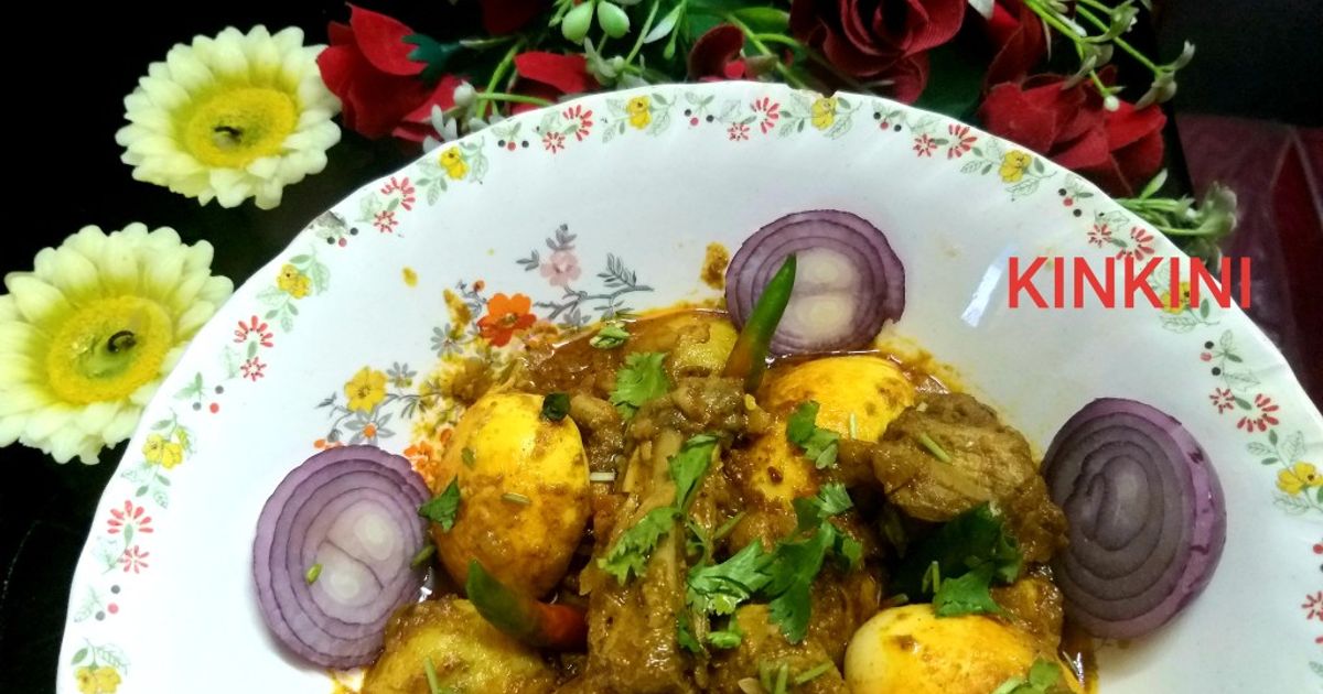 Kinkini Biswas দ্বারা চিকেন ডাক বাংলো (Chicken Dak Bunglow Recipe In ...
