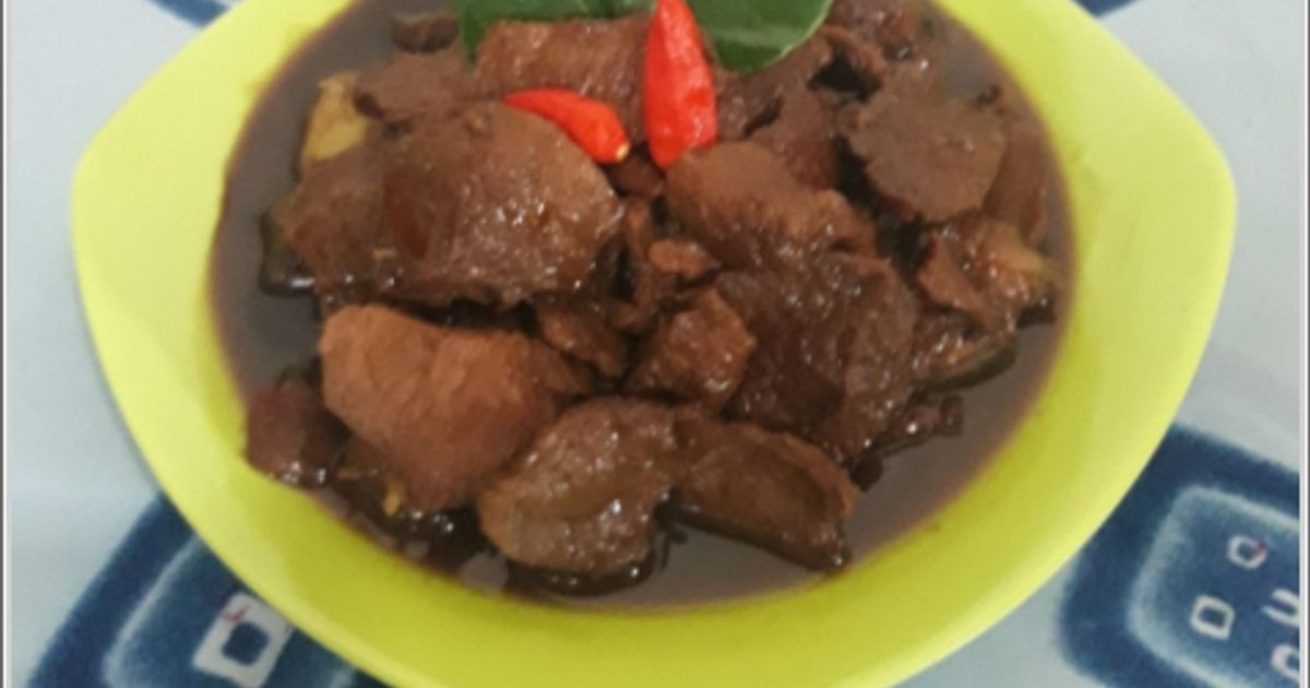 Resep Daging Sapi Bumbu Kecap oleh Shofia_Rafa - Cookpad