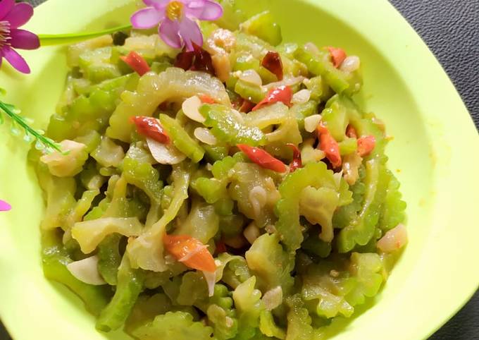 Resep Oseng Pare Ebi oleh Sri Ekawati - Cookpad