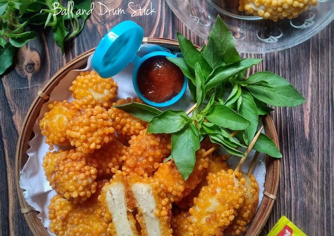 Resep Crispy Bubble Crumb Chicken Nugget, Ball and Drum Stick oleh ...