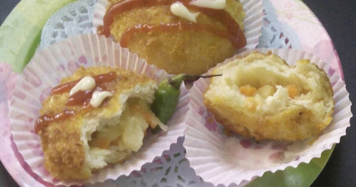 Resep Roti goreng isi sayur oleh Hanindya - Cookpad