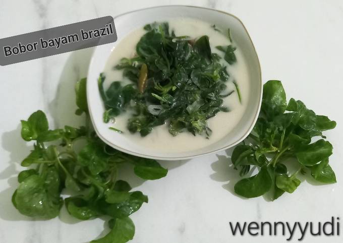 Resep Bobor bayam brazil oleh Wenny Yudi, S.Psi, MM. - Cookpad