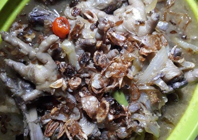 Resep Semur ceker ayam oleh Aliefa - Cookpad