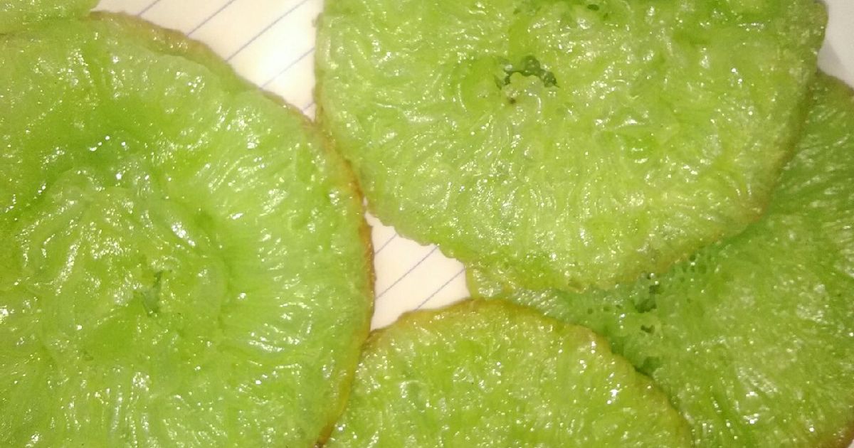 Resep Kucur Lembut Tetep Lemes (Cucur Pandan) Tips Sukses Anti Gagal ...