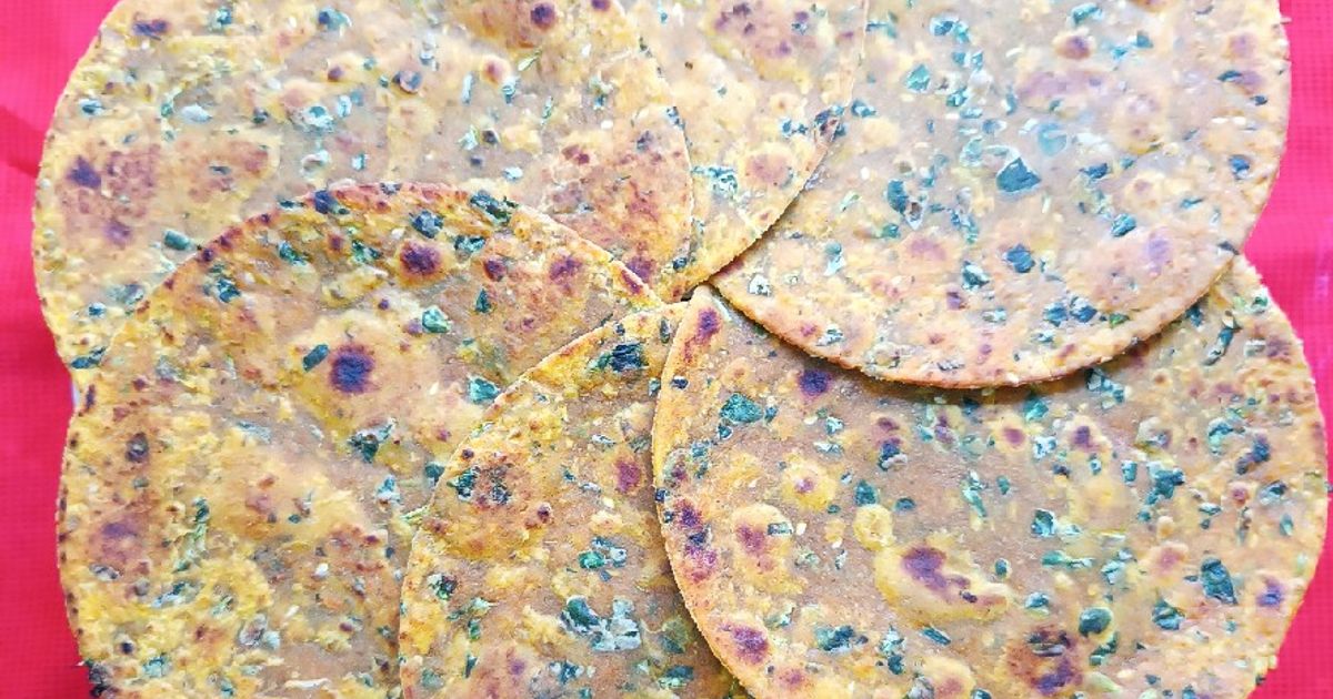 Jowar Methi Masala Thepla Recipe by Sangita Vyas - Cookpad