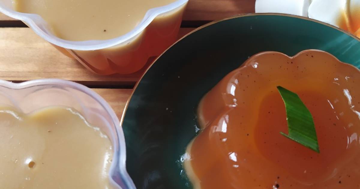 126 resep puding santan gula merah jadul enak dan mudah - Cookpad