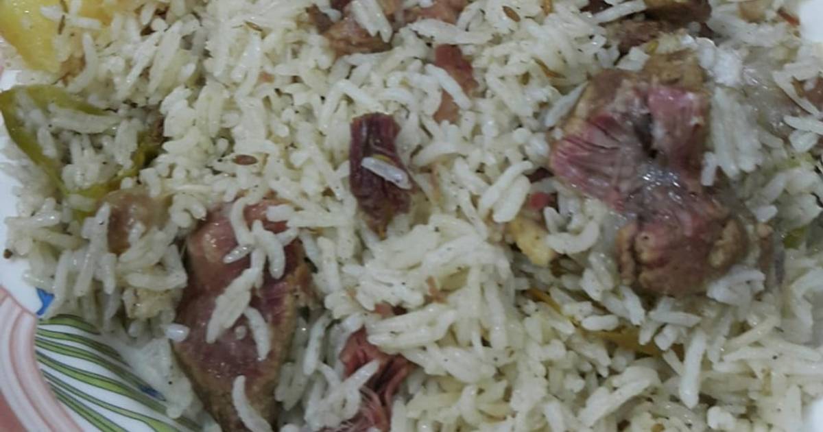 White pilao Recipe by Iqra Waraiya - Cookpad