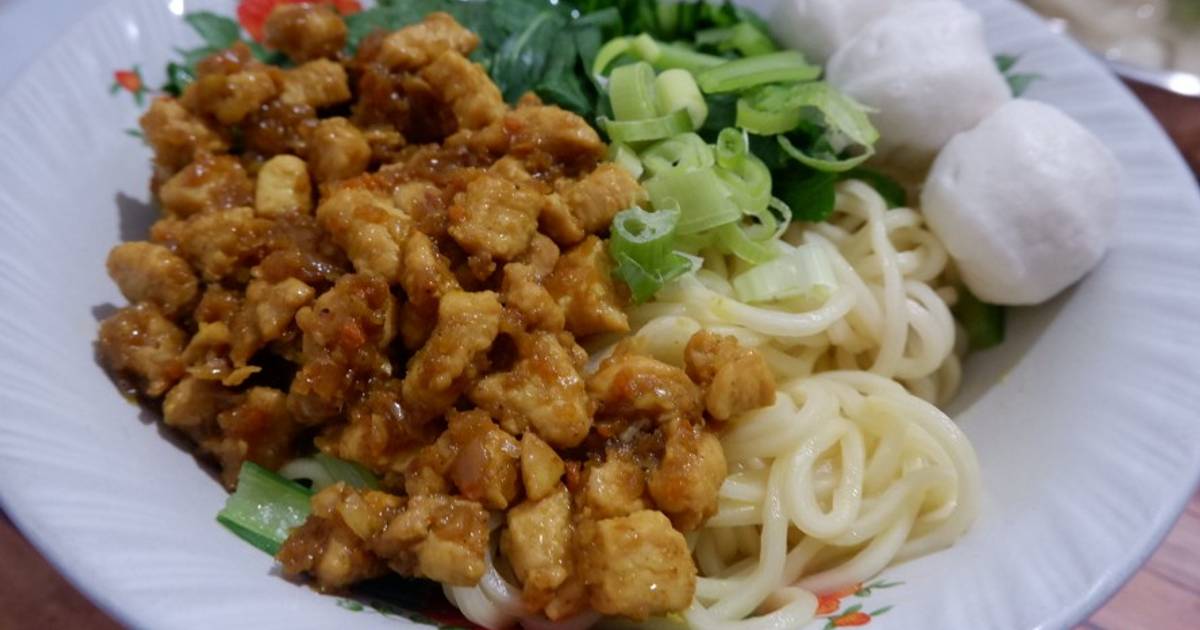 1.226 resep pangsit mie ayam enak dan sederhana ala rumahan - Cookpad