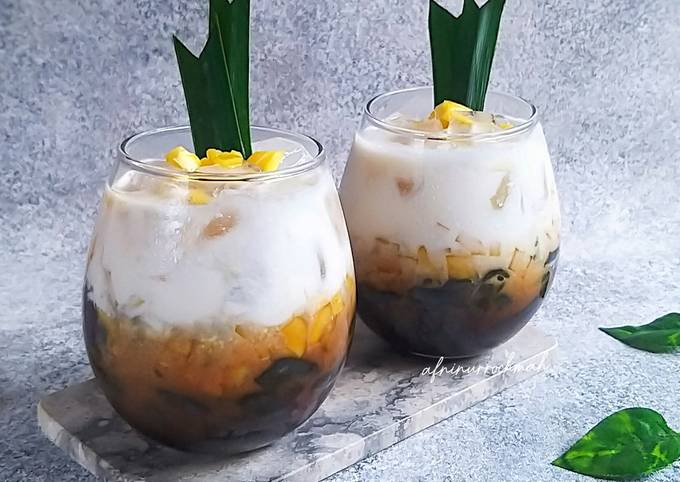 Resep Es Dawet Ireng Keju oleh Ummahhaaqa95 (Afni Nur Rochmah) - Cookpad