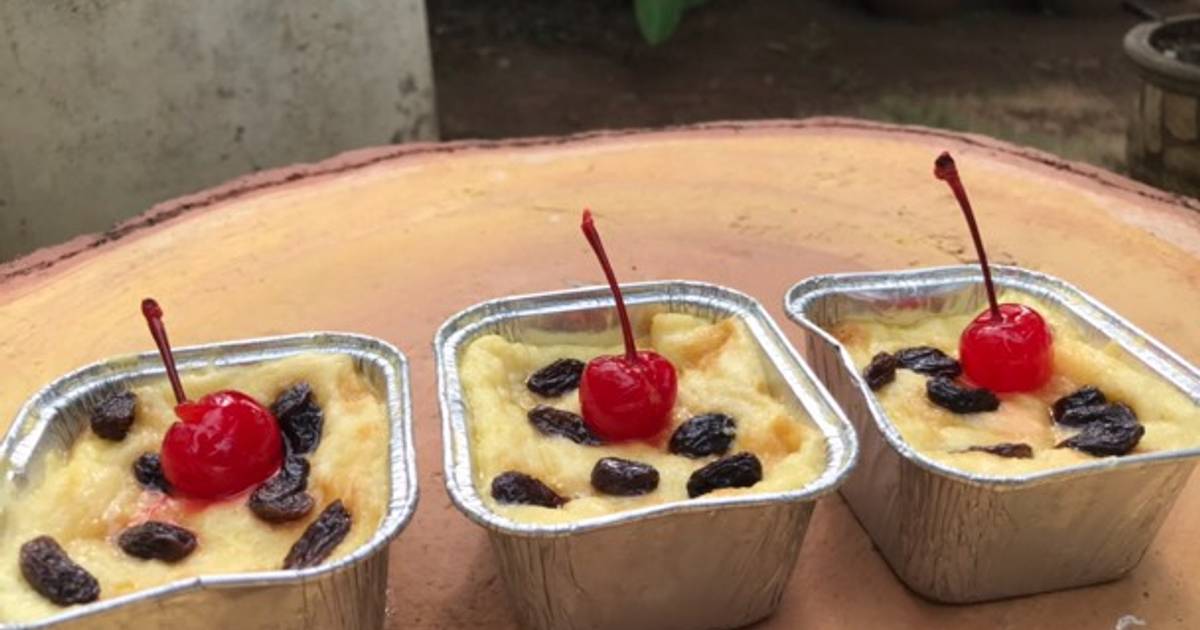 Resep Puding Roti Kukus / Steamed Bread Pudding oleh Rizky Novbrista ...