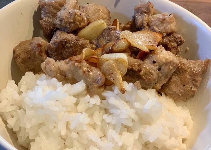 Resep Saikoro Beef Rice oleh Francy - Cookpad