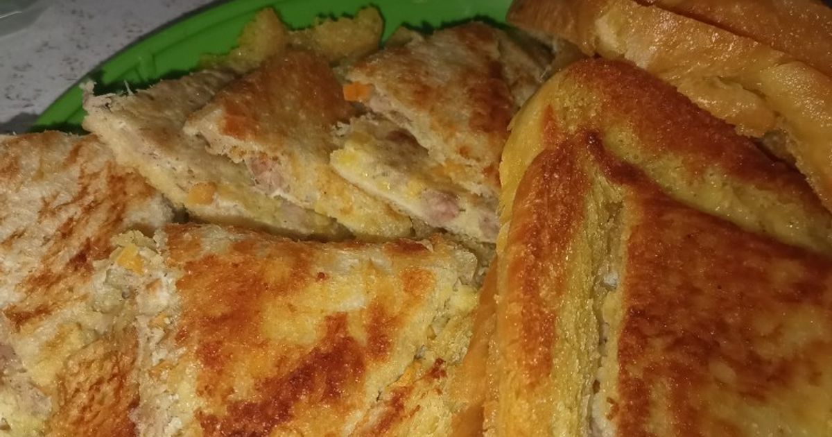 Resep roti bakar asin rumahan enak dan mudah - Cookpad