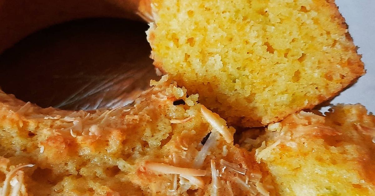 Resep cake labu kuning pakai skm coklat rumahan enak dan mudah - Cookpad