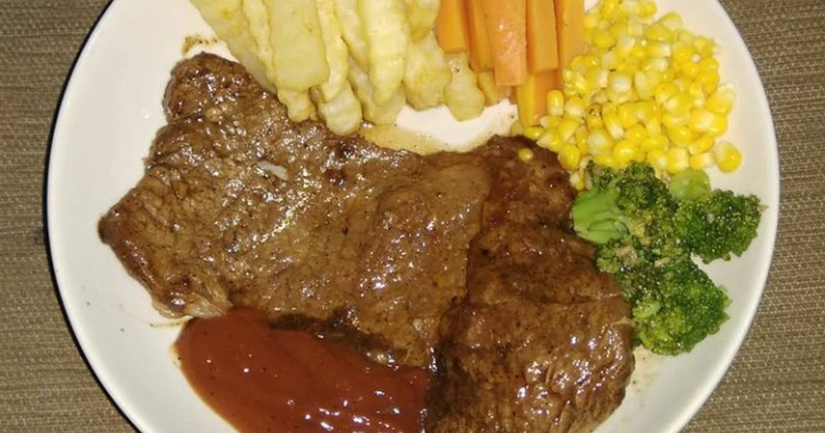 Resep Rib Eye Steak oleh YuriRia - Cookpad
