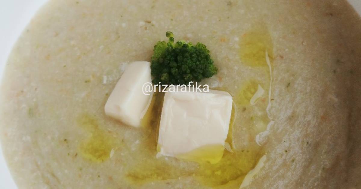 Resep Bubur Daging Sumsum Kaki Sapi MPASI 6+ oleh Riza Rafika Ditasari ...