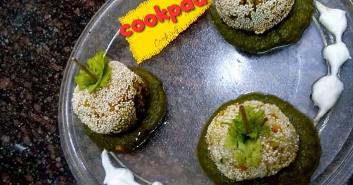 Crispy suprised stuffed falhari balls Recipe by Shivangi Jain - Cookpad