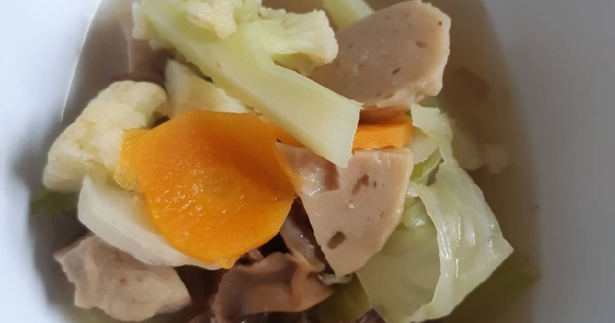 36 resep sayur sop bakso komplit enak dan mudah - Cookpad