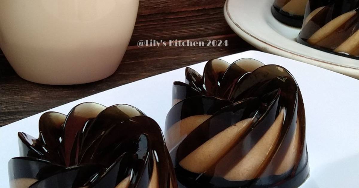 135 resep puding cincau capucino enak dan mudah - Cookpad