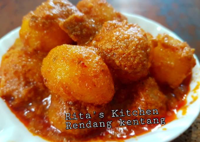 Resep 13. Rendang kentang oleh Rita Kitchen - Cookpad