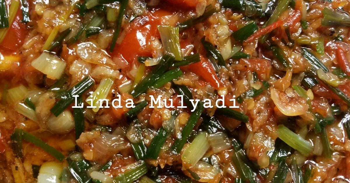 Resep Sambal Bawang Rambut + Udang Pepik oleh Lindamulyadi.teacher ...