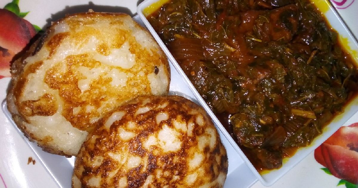 Masa With Vegetable Soup Recipe by Aishatu Jami'u - Cookpad
