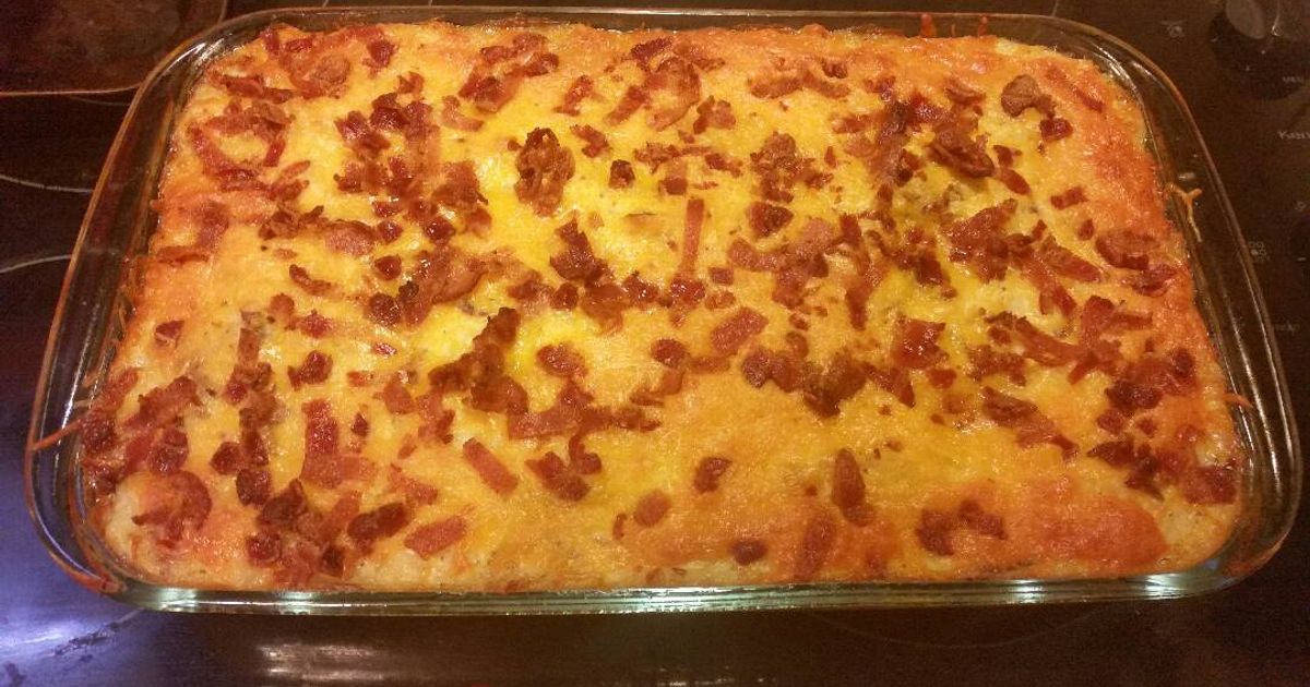 Loaded Potato Casserole Recipe by Carrie Renee Churchill-Stamper