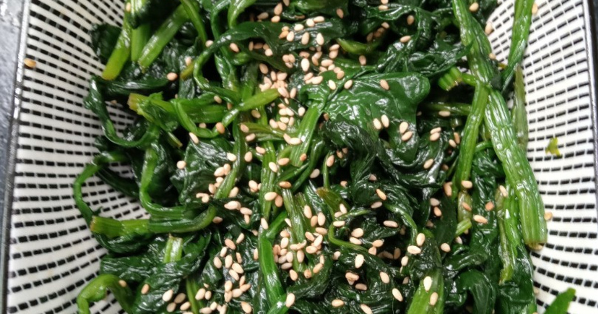 Resep Korean Dish Spinach oleh Evita Atik indriyati - Cookpad