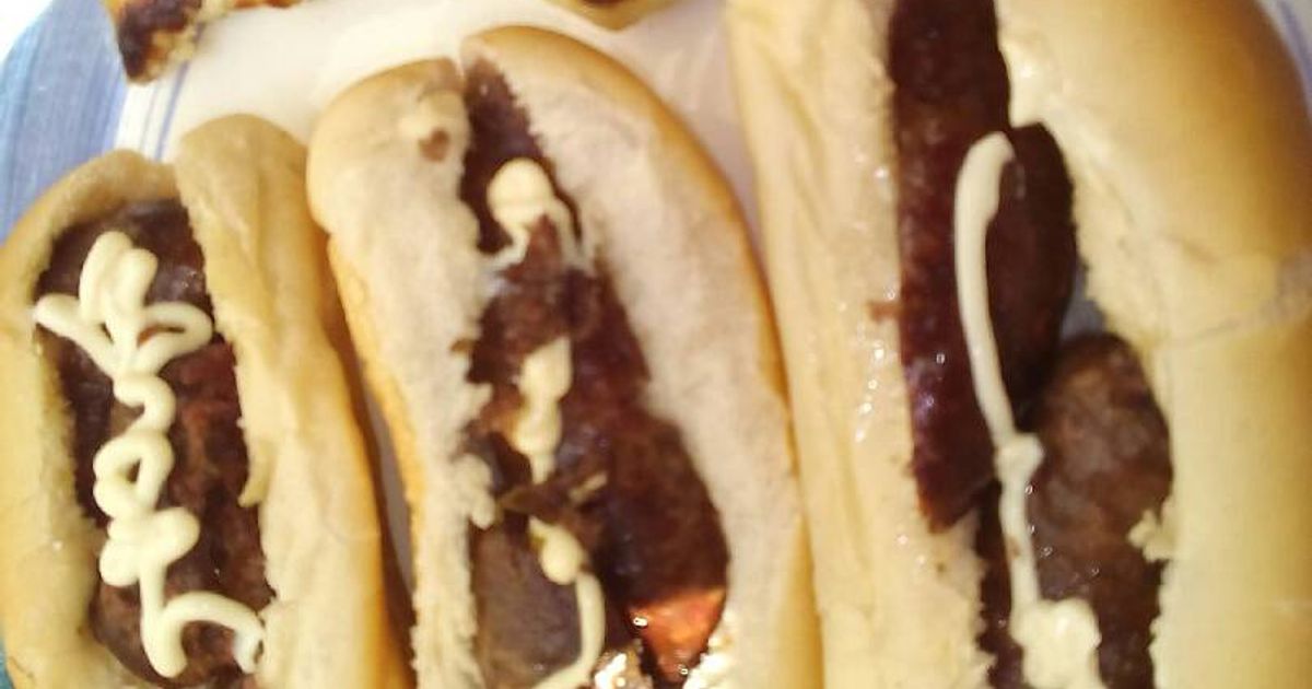 Choripanes Acompañados Con Queso A La Parrilla Recipe by Ana Lugo - Cookpad
