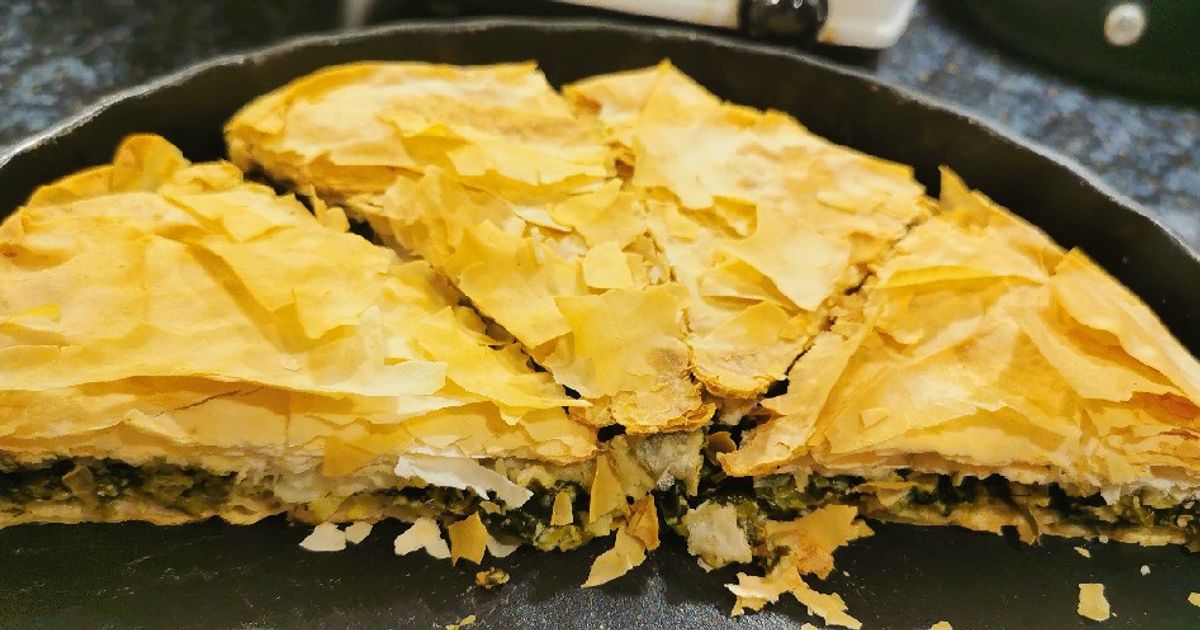 Η Σπανακόπιτα της ξενιτιάς 😊 Συνταγή από τον/την Stella Stat - Cookpad