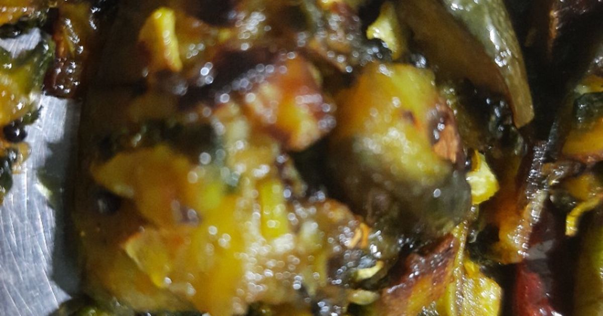 Mohua Ghosh দ্বারা উচ্ছে বেগুন ভাজা (Uchche Begun Bhaja Recipe In ...