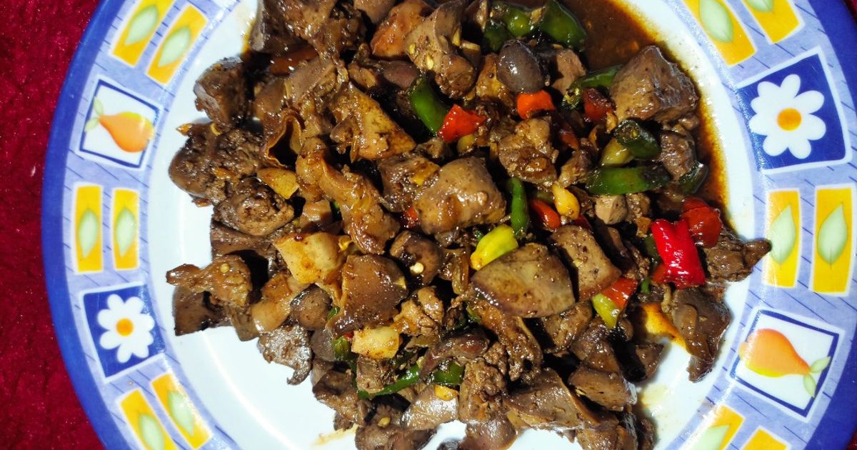 Resep Ati Ampela Cabe Ijo oleh Devita Anggraeni - Cookpad